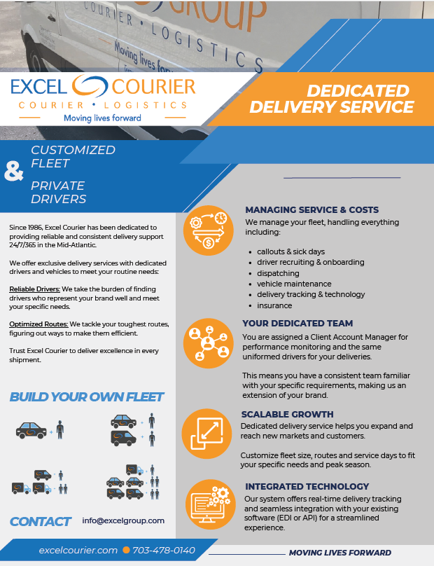 Service Guide: Dedicated Delivery Service